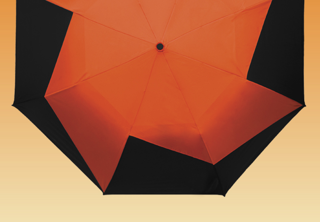 The Vented Pinwheel Umbrella